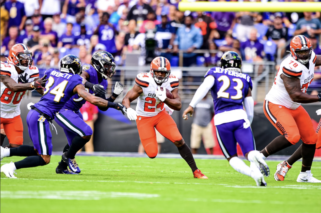Nick Chubb posts fastest TD run in NFL, giving Browns 2 in top 5 for ...